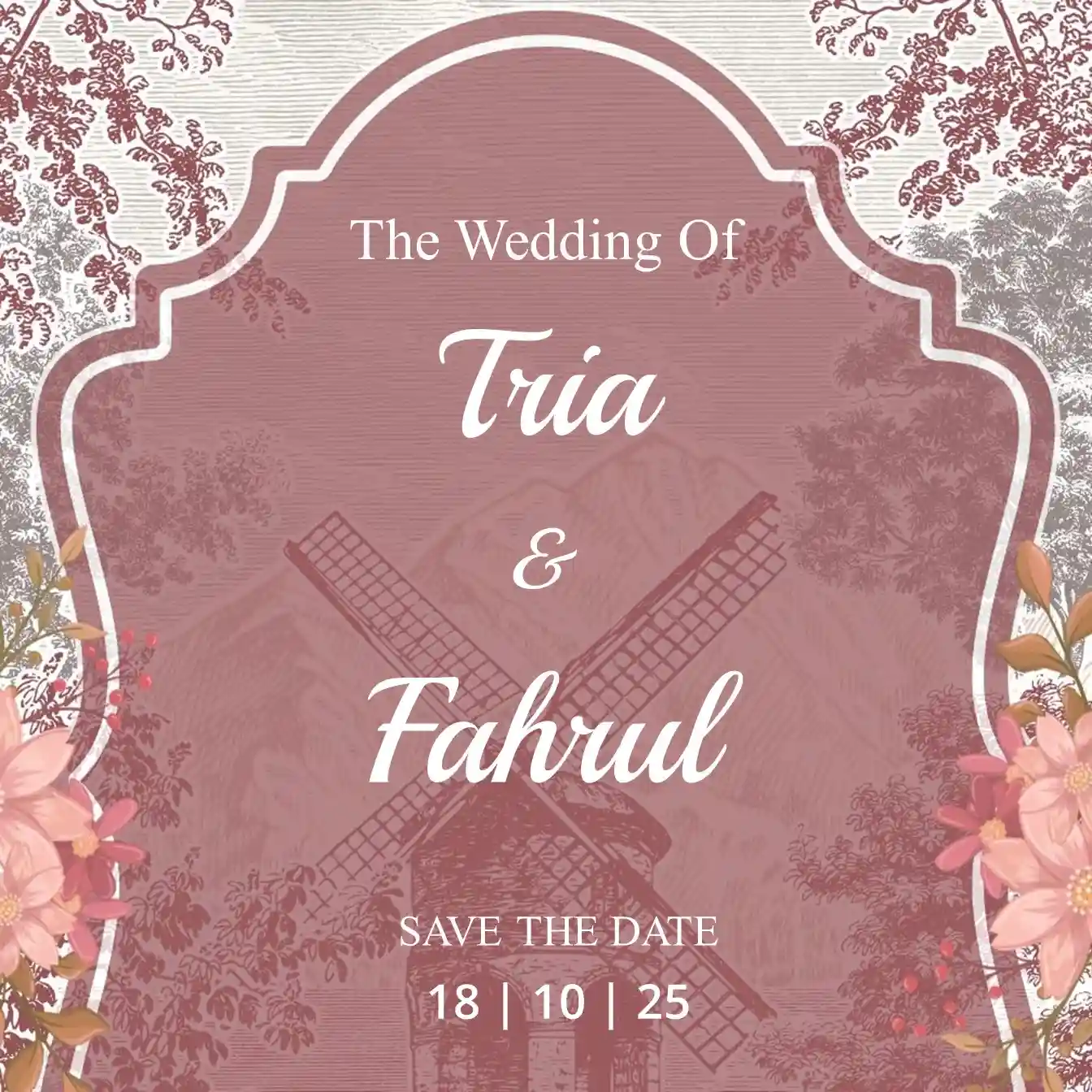 The Wedding Of Tria & Fahrul